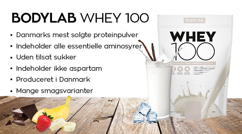 Proteinpulver, der virker - Køb proteinpulver direkte fra Bodylab i dag!