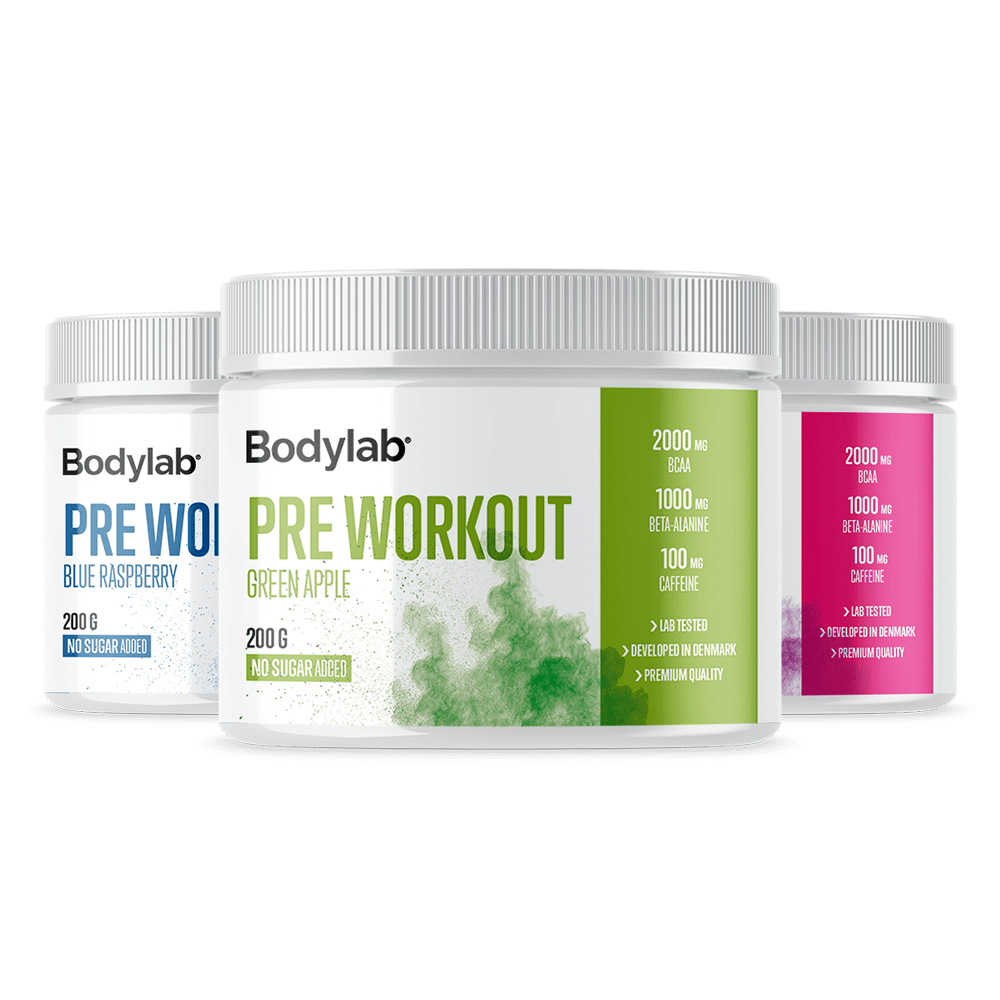 Pre workout - energi til din træning | Bodylab