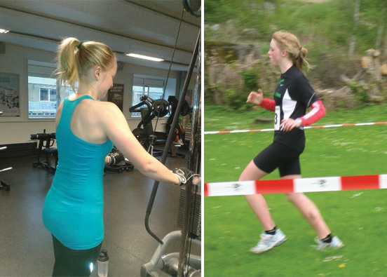 Interview - Line fortæller om træning, kost og øvelser